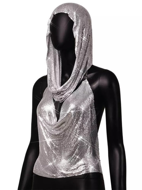 KYLIE JENNER METAL TOP – MARIONO